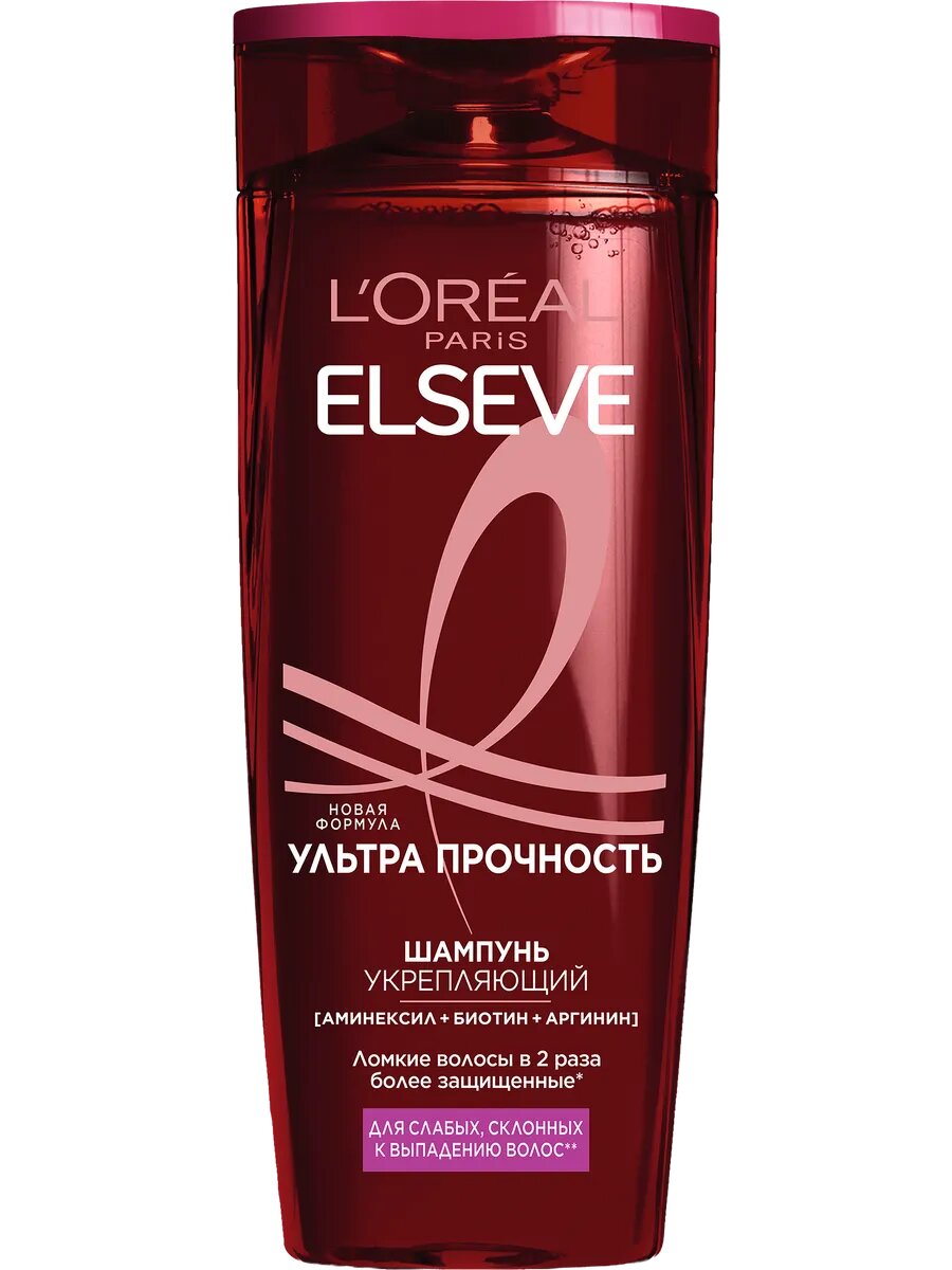 Шампунь для слабых, склонных к выпадению волос ELSEVE Ультра