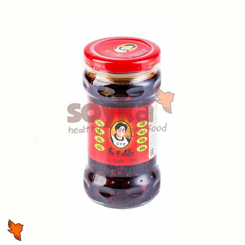 Соус из черных соевых бобов Lao Gan Ma, 280г