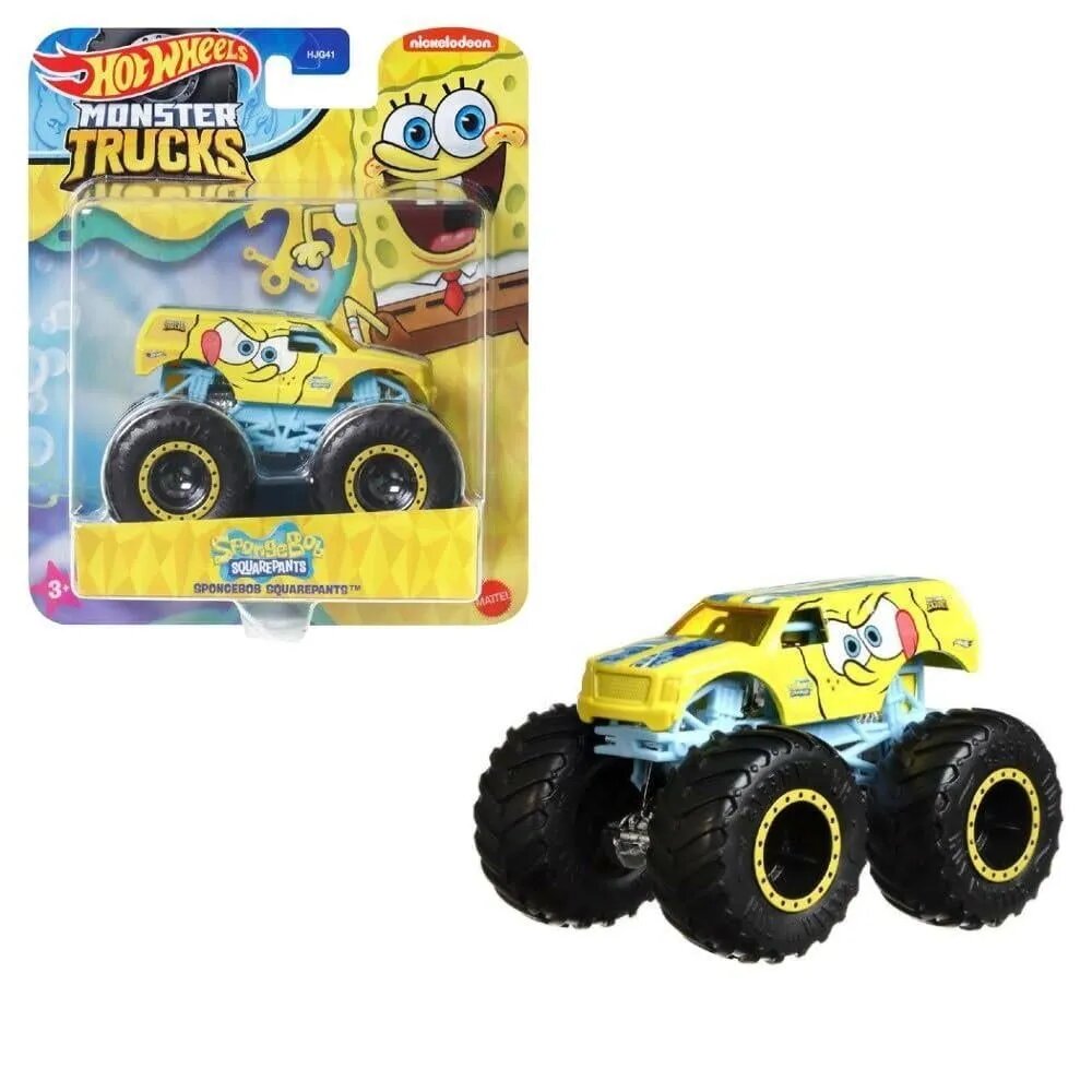 Машинка Mattel Hot Wheels Monster Truck SpongeBob SquarePants