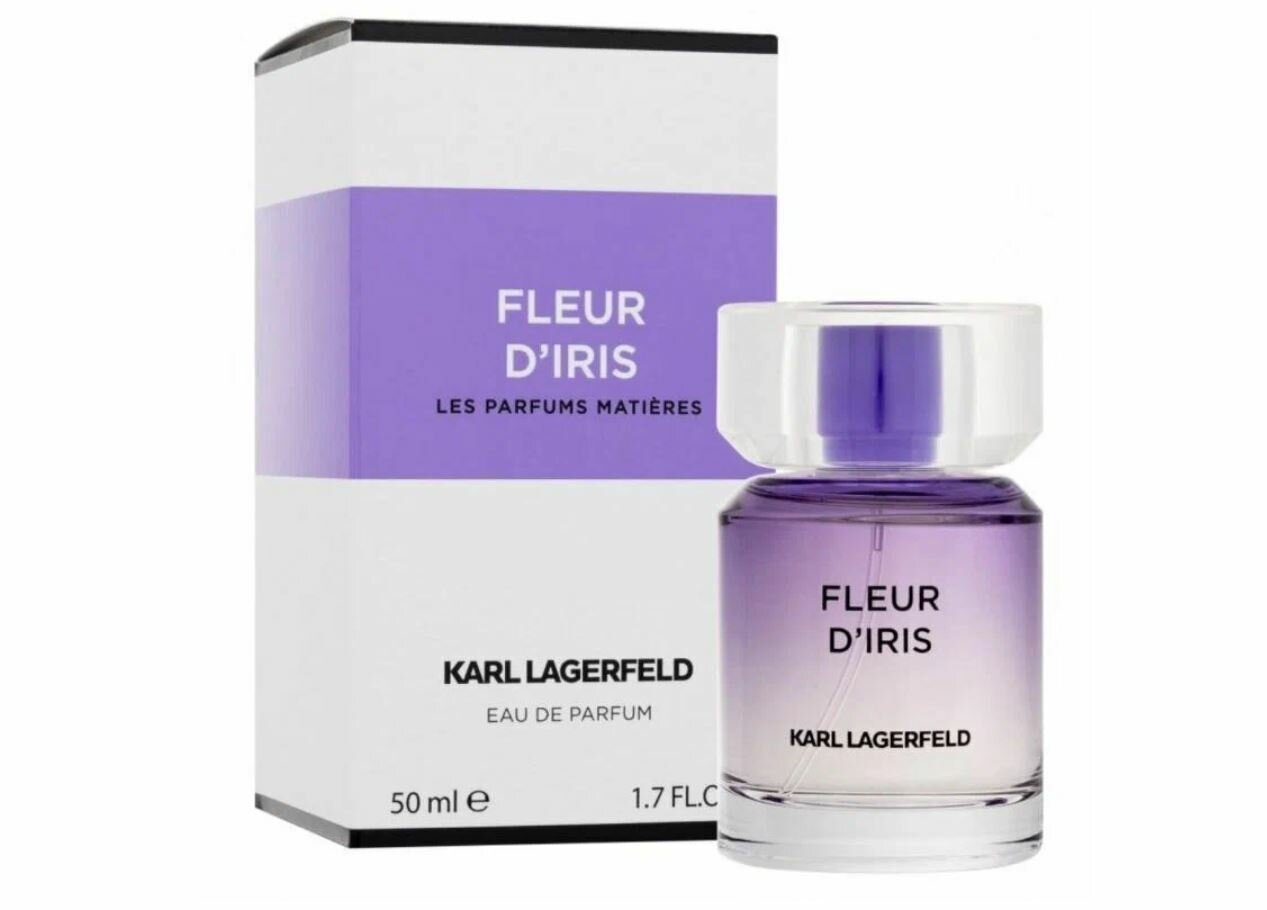 Парфюмерная вода Karl Lagerfeld Fleur D`Iris 50 мл, цветочные