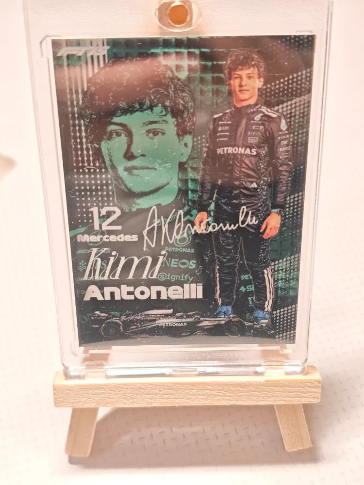 Коллекционная карточка F1 TOPPS Mercedes Antonelli