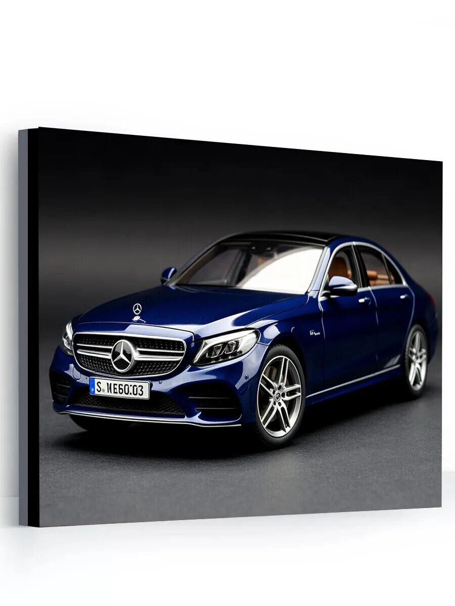 Картина по номерам машина mercedes-benz 40x50