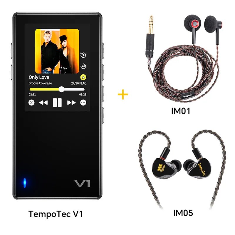 TempoTec V1 Hi-Fi плеер + IM01/IM05
