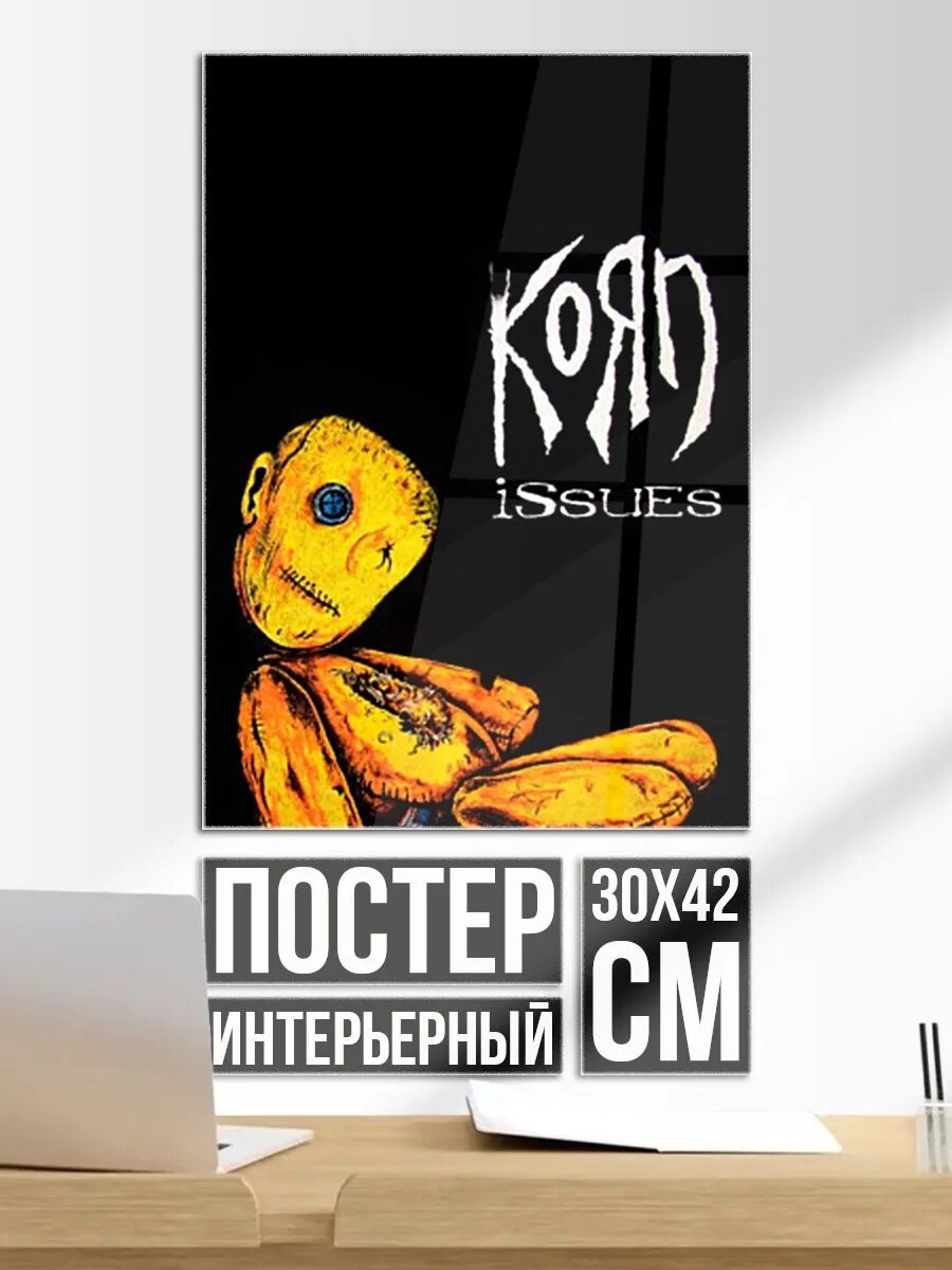 Постер на стену Korn - issues