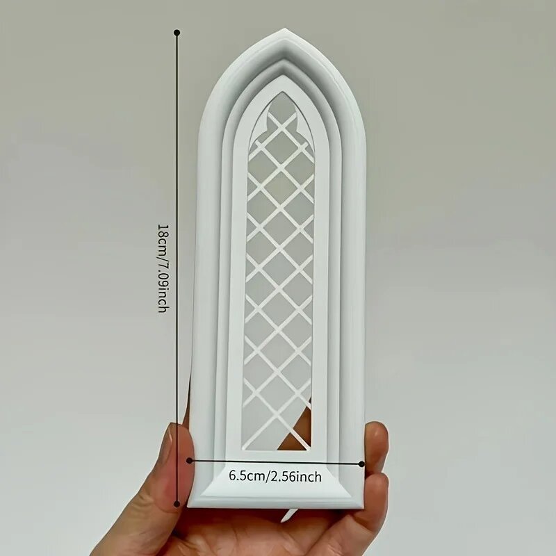Миниатюрная оконная рама ZHAIMITU, черная, 1:12, для кукольных домиков Белый, белый