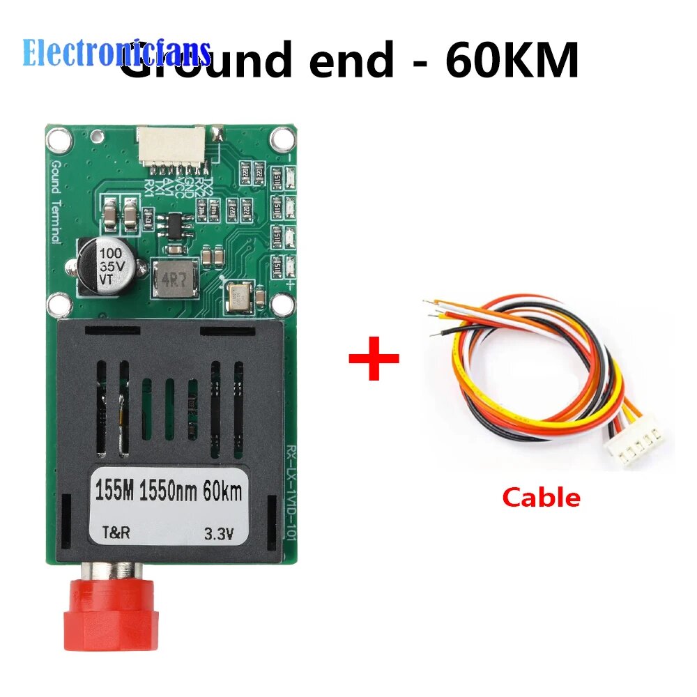 Diymore TTL оптический модуль для дронов 5.5-26В 20км Ground End 60KM