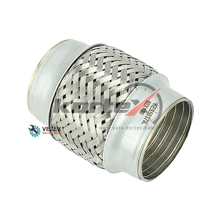 KORTEX KES5037IL Гофра глушителя INTERLOCK (60x100) KES5037IL