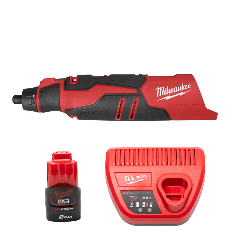 Роторный инструмент Milwaukee 4933493591 M12 BLROT-0 12 В (аккумулятор и зарядное устройство в комплекте)