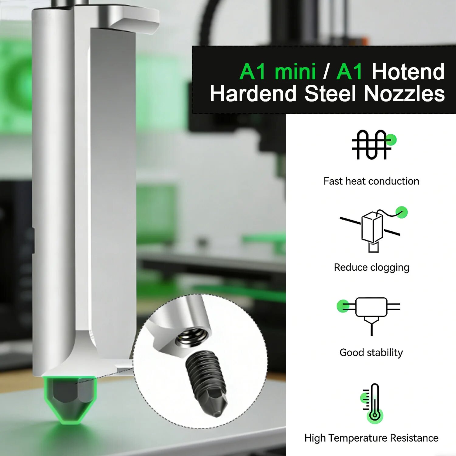 Комплект Hotend A1 Mini/A1 для 3D-принтера — фото 1