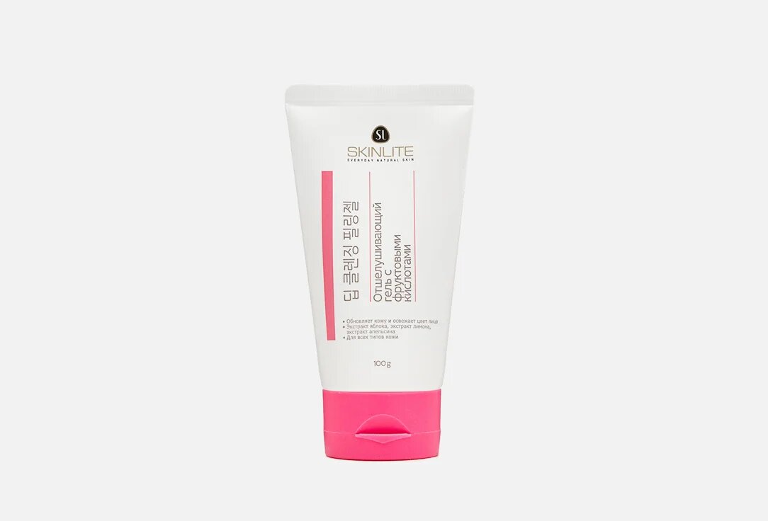 Skinlite с фруктовыми кислотами Отшелушивающий гель 100мл