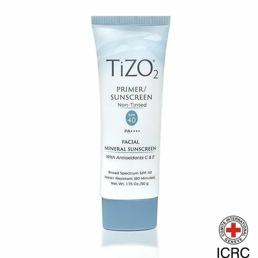 Крем солнцезащитный TiZO 2 Primer/Sunscreen Non-Tinted SPF 40 P+++