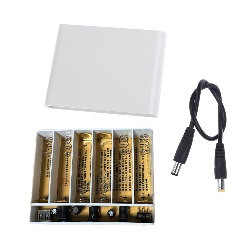 DIY 18650 Аккумулятор ИБП Power Bank Boxs Адаптеры Питания USB 5V 9V 12V Выход