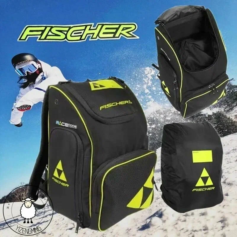 Горный рюкзак Fischer Race, черно-серый, усиленное дно, 3 кг