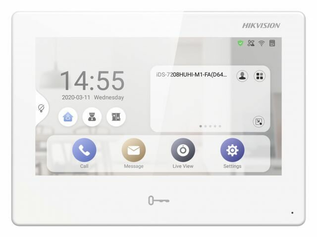 Монитор IP-домофона Hikvision DS-KH9310-WTE1(B) Android