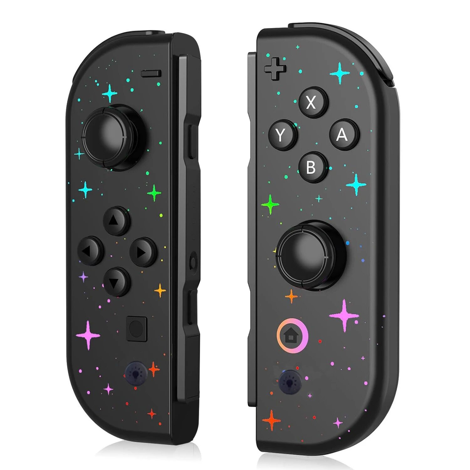 Беспроводной контроллер геймпада RGB JoyCon L/R с молнией и звездами для Nintendo Switch/Lite/Oled Joypad Игровая ручка 3D-джойстик
