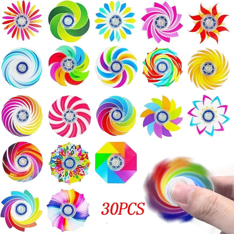 Мини-спиннеры Muddy Puddles для снятия стресса 30PCS Random Color
