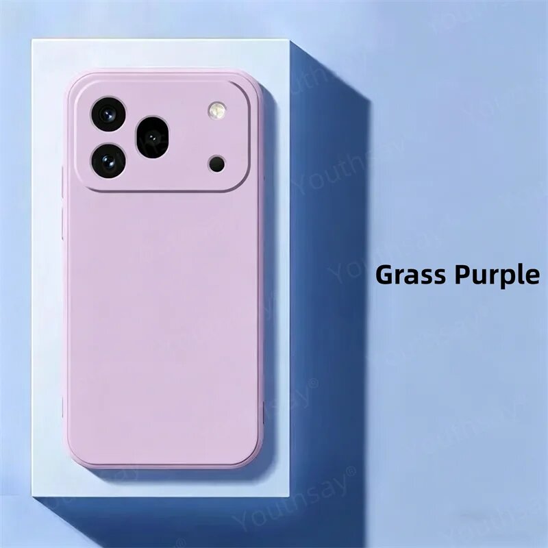 Чехол Honor 600 Pro, Grass Purple, фиолетовый
