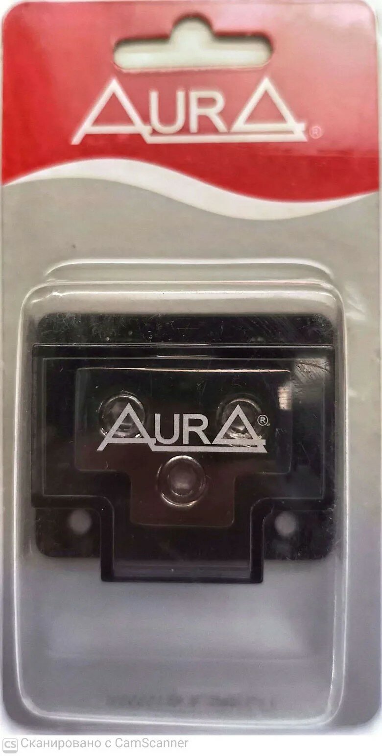 Дистрибьютор питания Aura FHD-124N. 1x0AWG - 2X4AWG