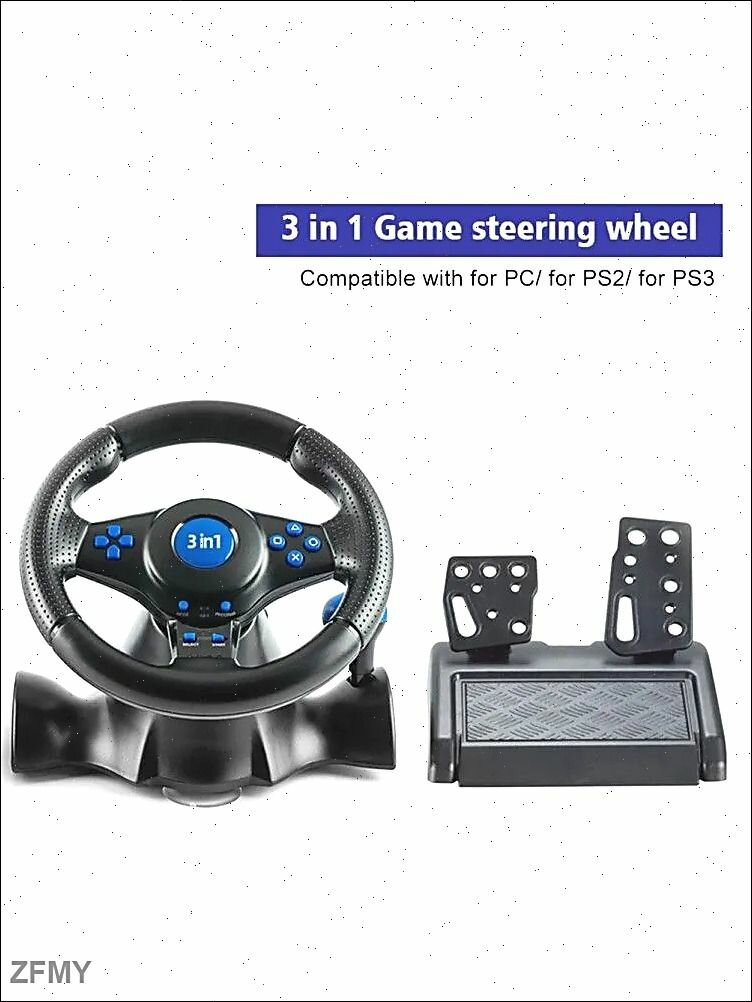 Игровой руль,3в1 Car race