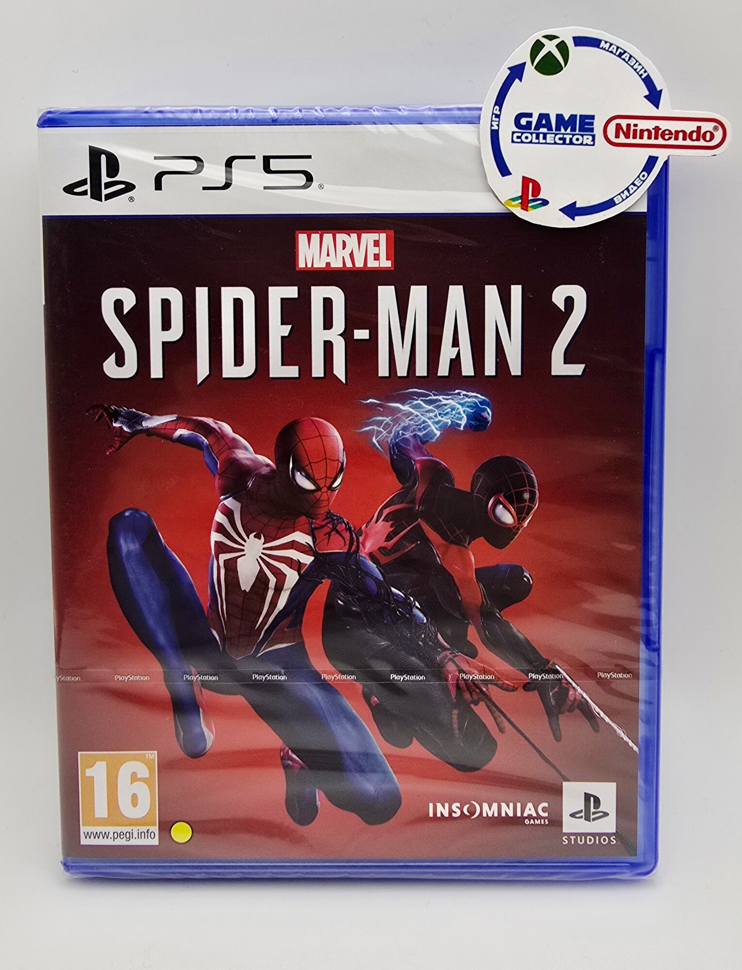 Игра Spider-Man 2 (Человек-Паук 2) для Sony PlayStation 5 на диске на русском языке.