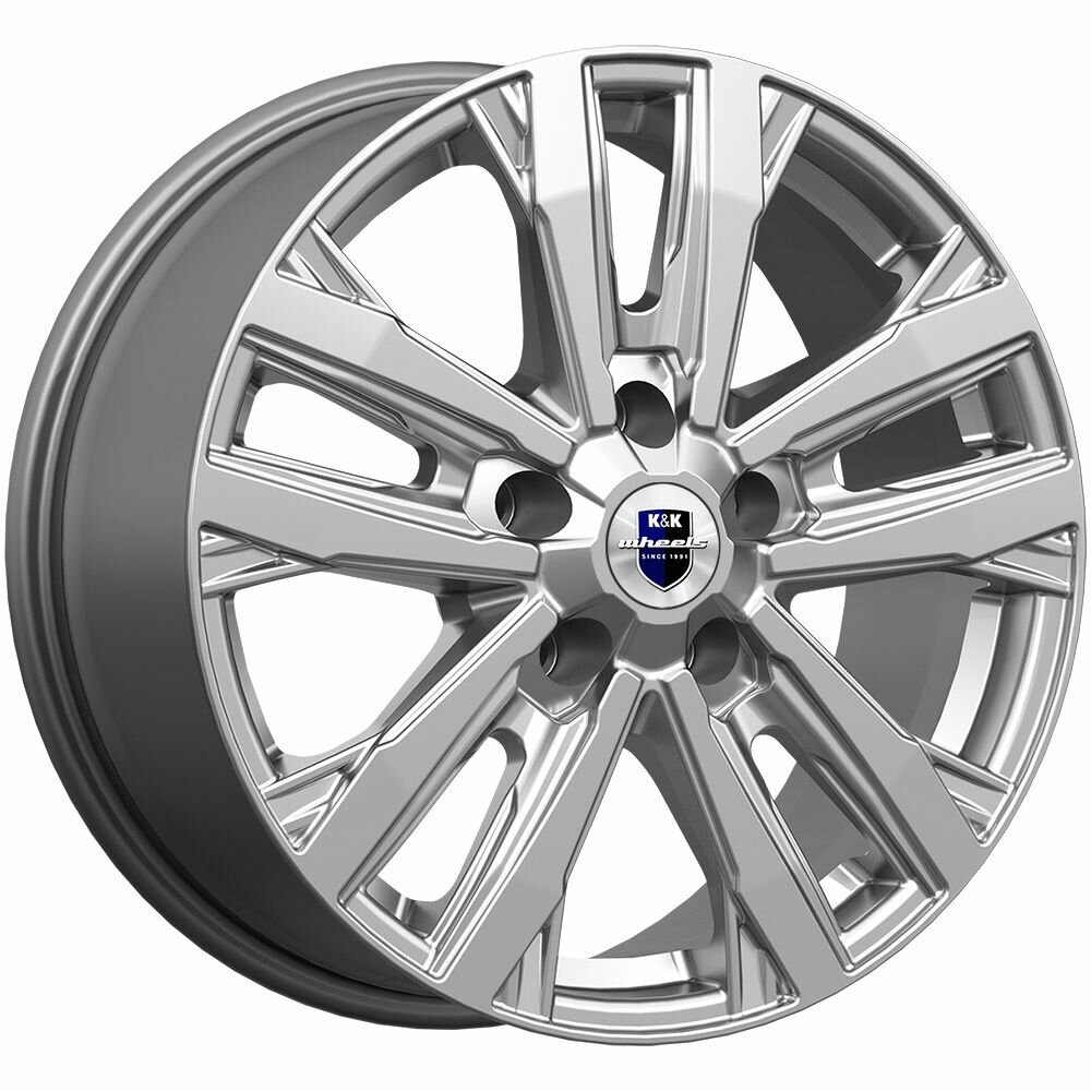 Диск колёсный Мичиган (КС1107-00) 8,0x18 ЕТ 43 5x130 84,1 Дарк платинум, арт.82645