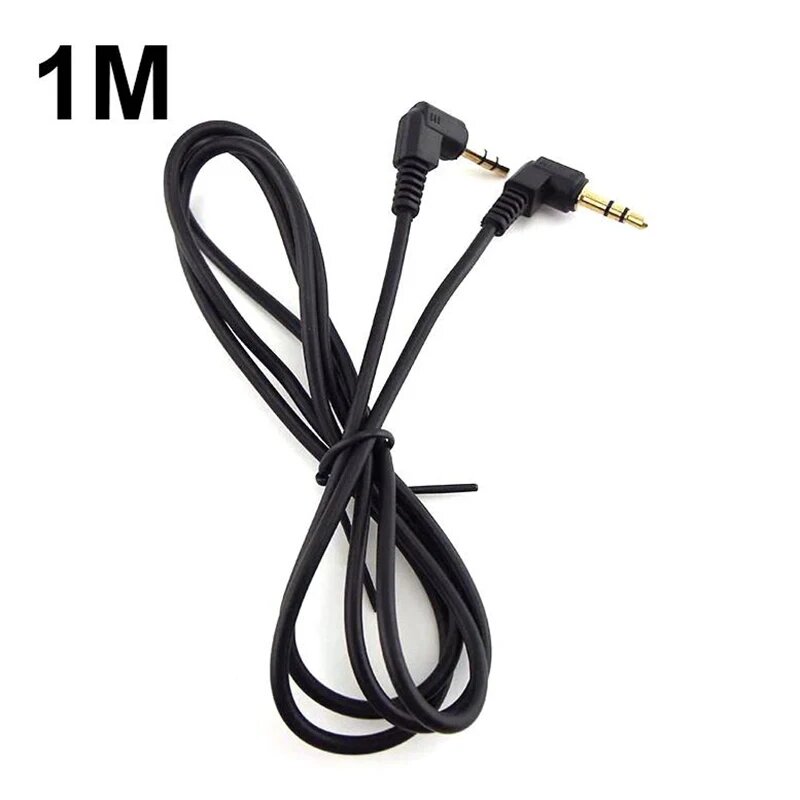 Аудиокабель-удлинитель FVJVYE 3,5 мм золотистый 1M, 2PCS