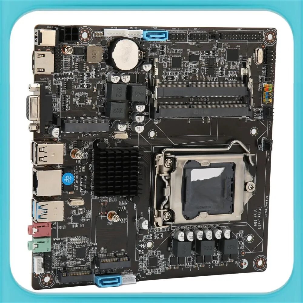 H81 Motherboard, поддержка DDR3 до 16GB, для настольных ПК и игр