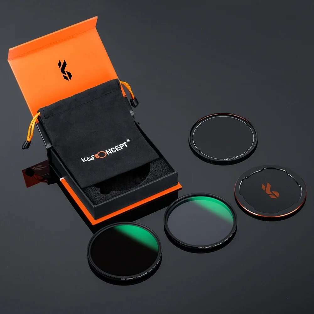 Набор фильтров K&F CONCEPT CPL/UV 67mm