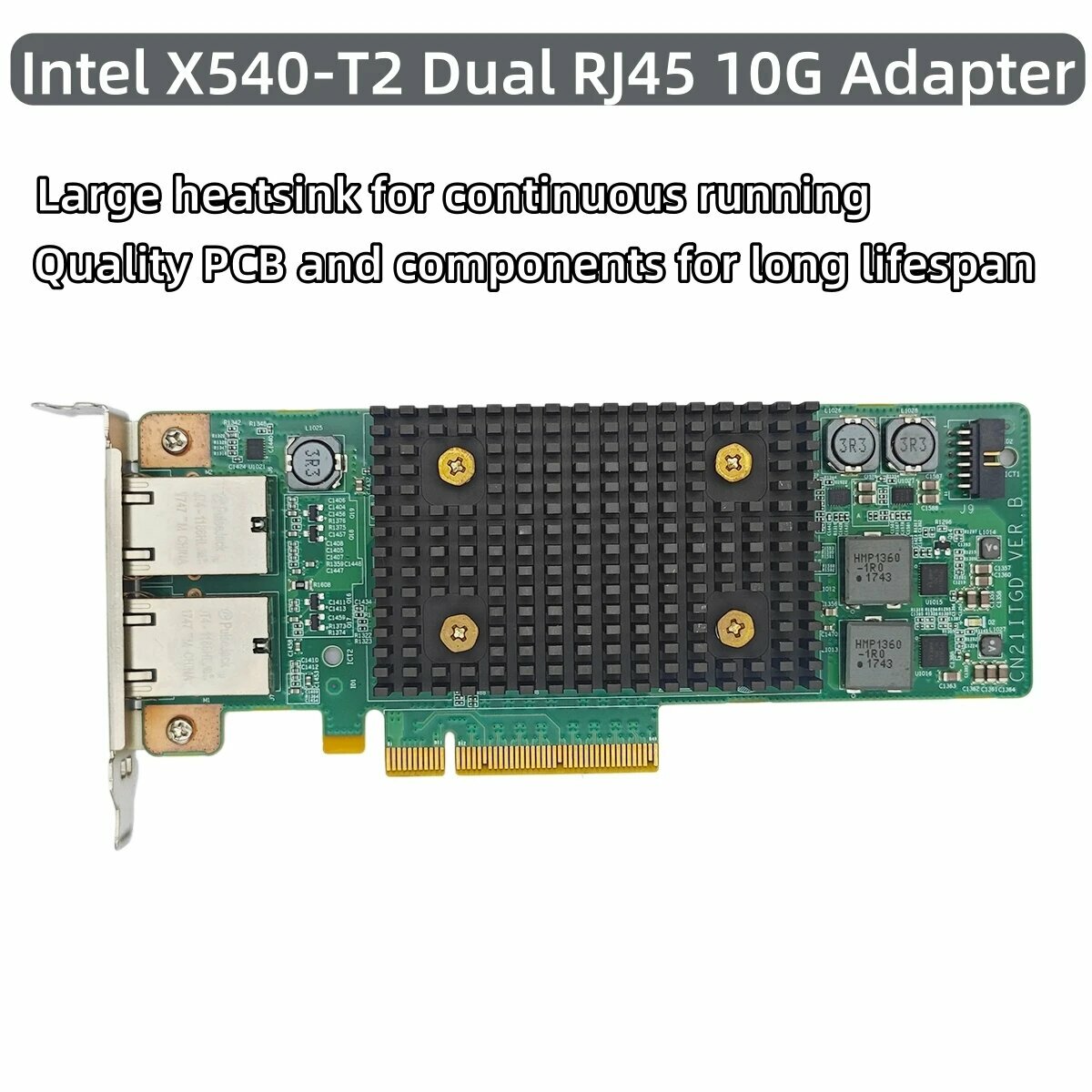Сетевая карта Intel X540-T2 10Гбит/с full height