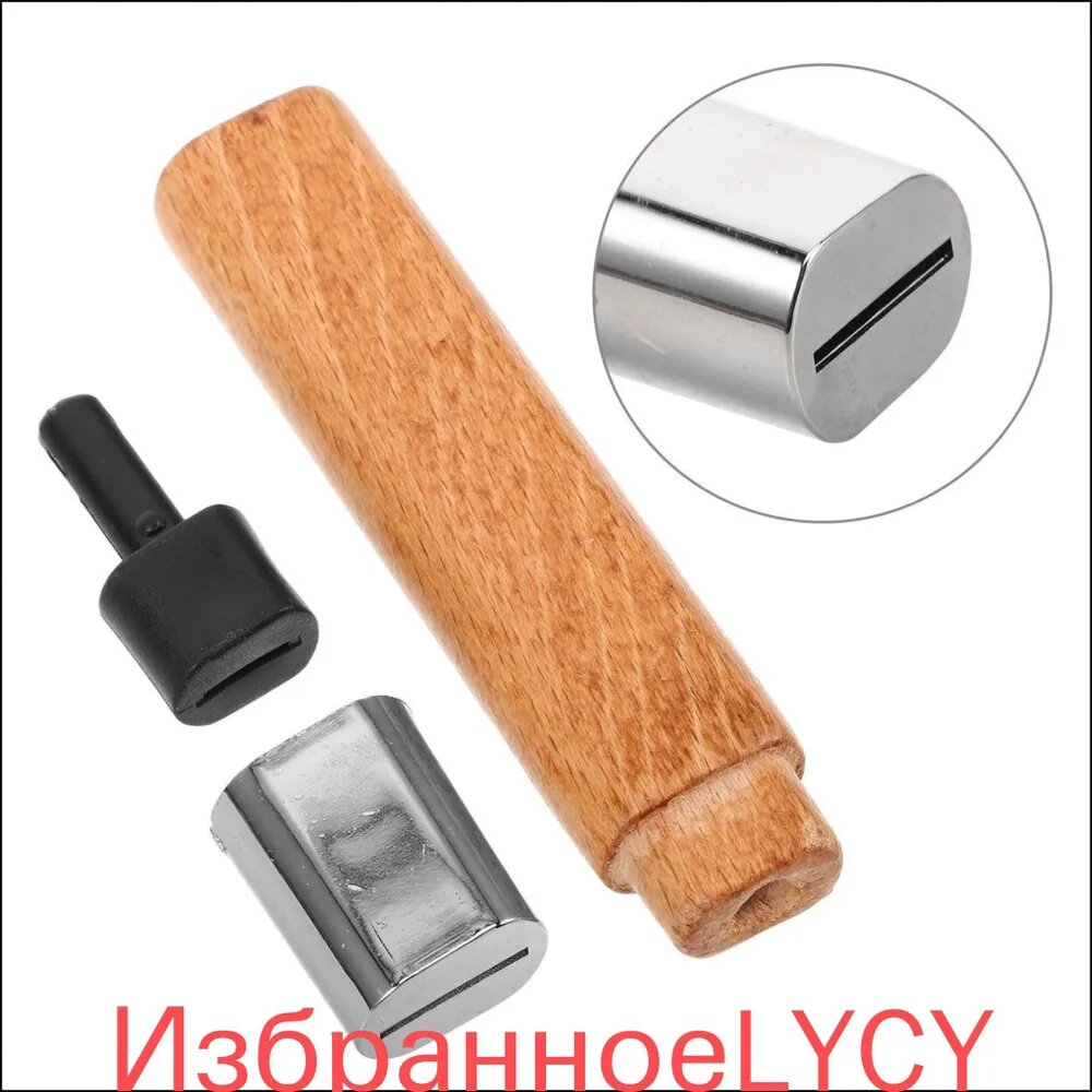 Эксклюзивная сменная рукоятка 11.70x2.30x1.80 см для кухонных принадлежностей изготавливается из модульных деревянных элементов