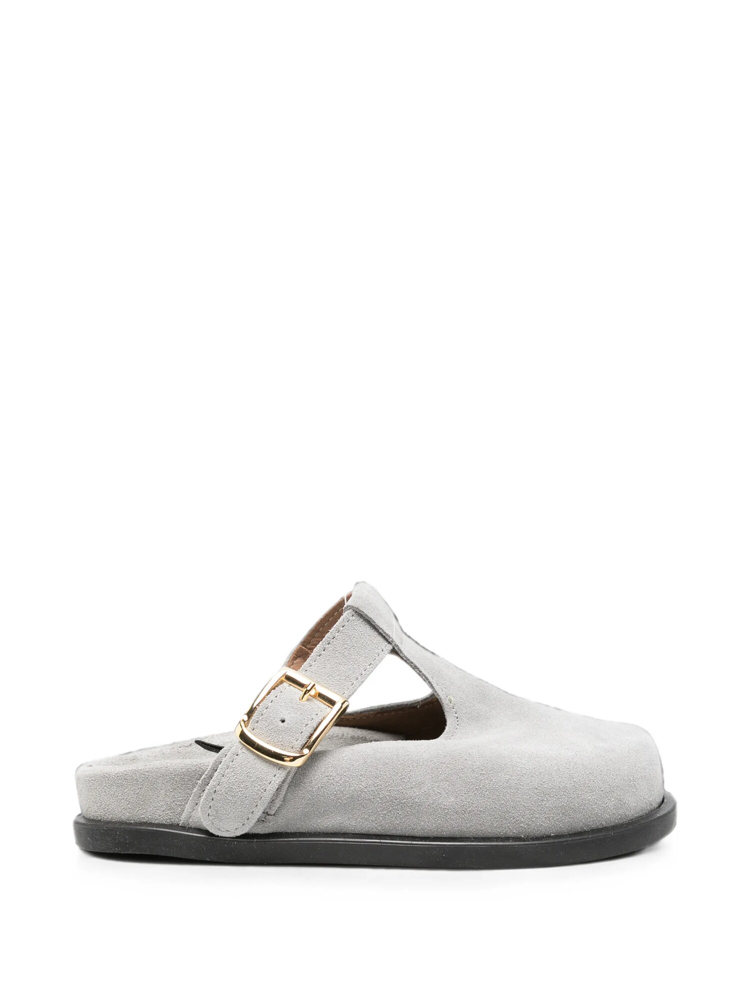 Туфли Buckle-fastening suede mules