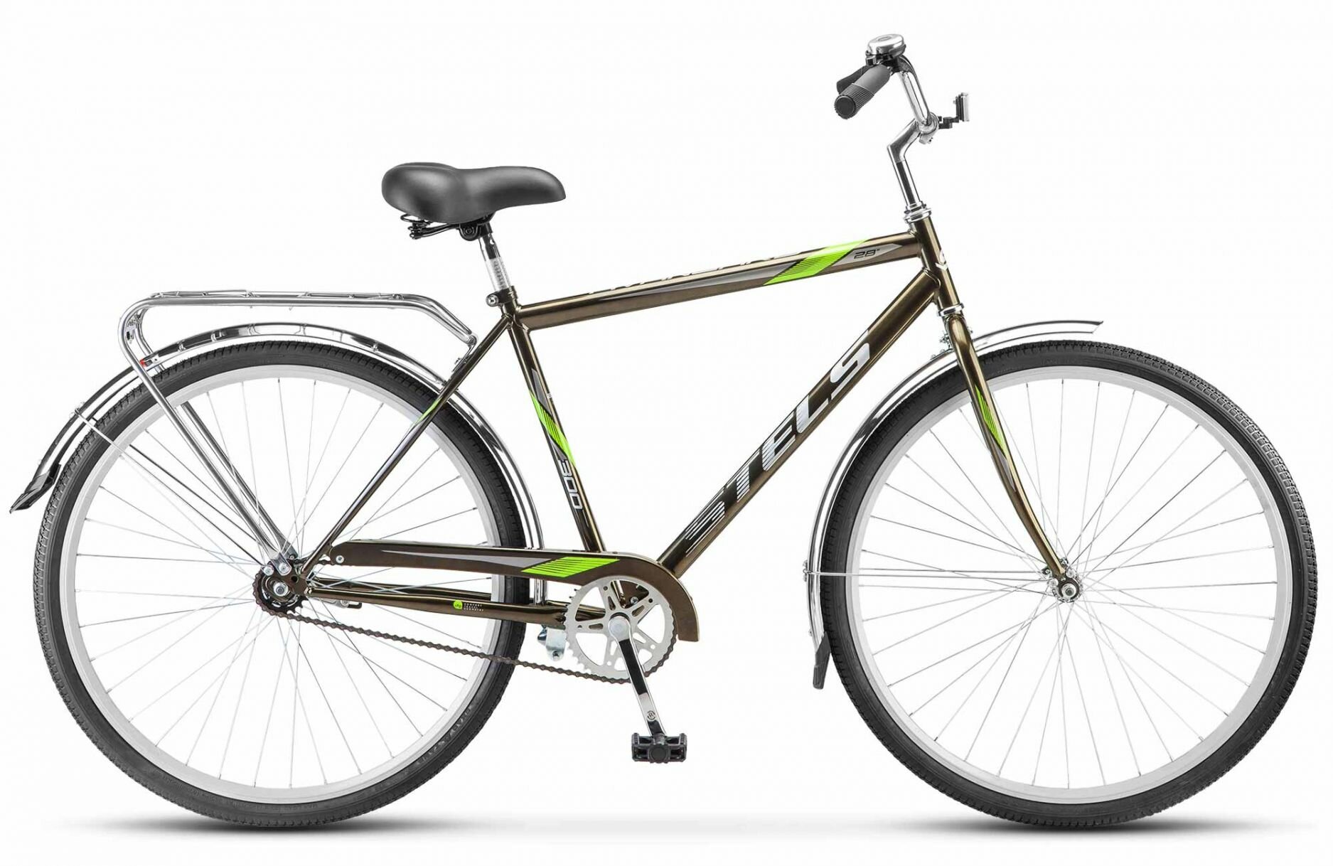 Велосипед городской 28" Stels Avangard 300 рама 20" оливковый