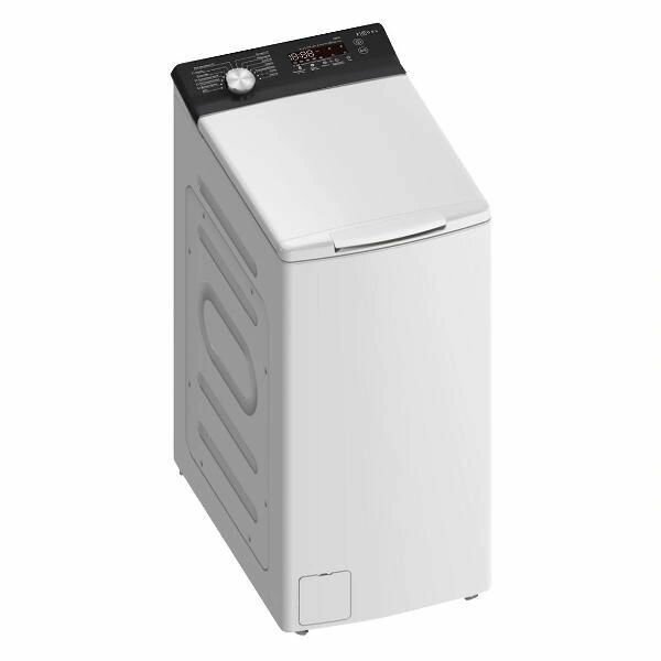 Стиральная машина с вертикальной загрузкой ZUGEL ZWT8, Steam Inverter, белая