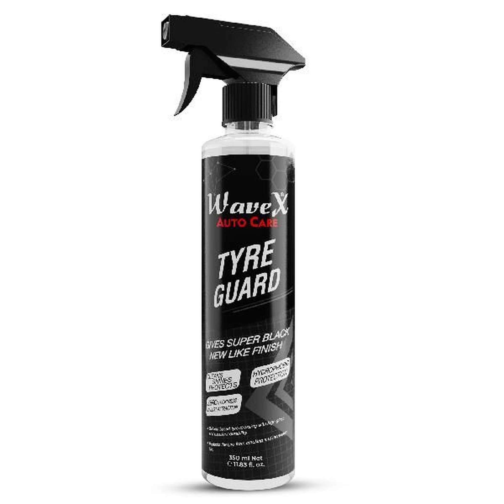 Чернение для шин Wavex Tyre Guard, с гидрофобным эффектом, спрей, 350мл