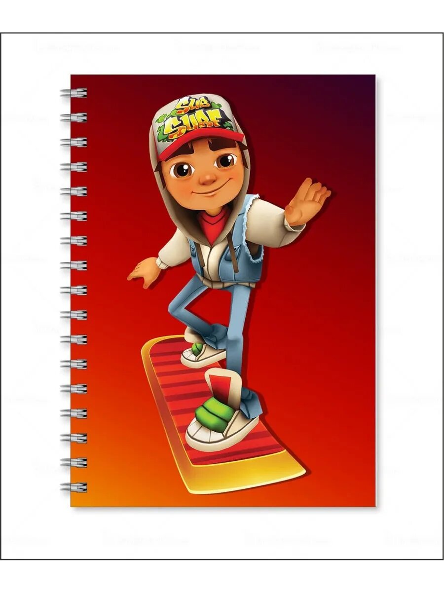Тетрадь Subway Surfers