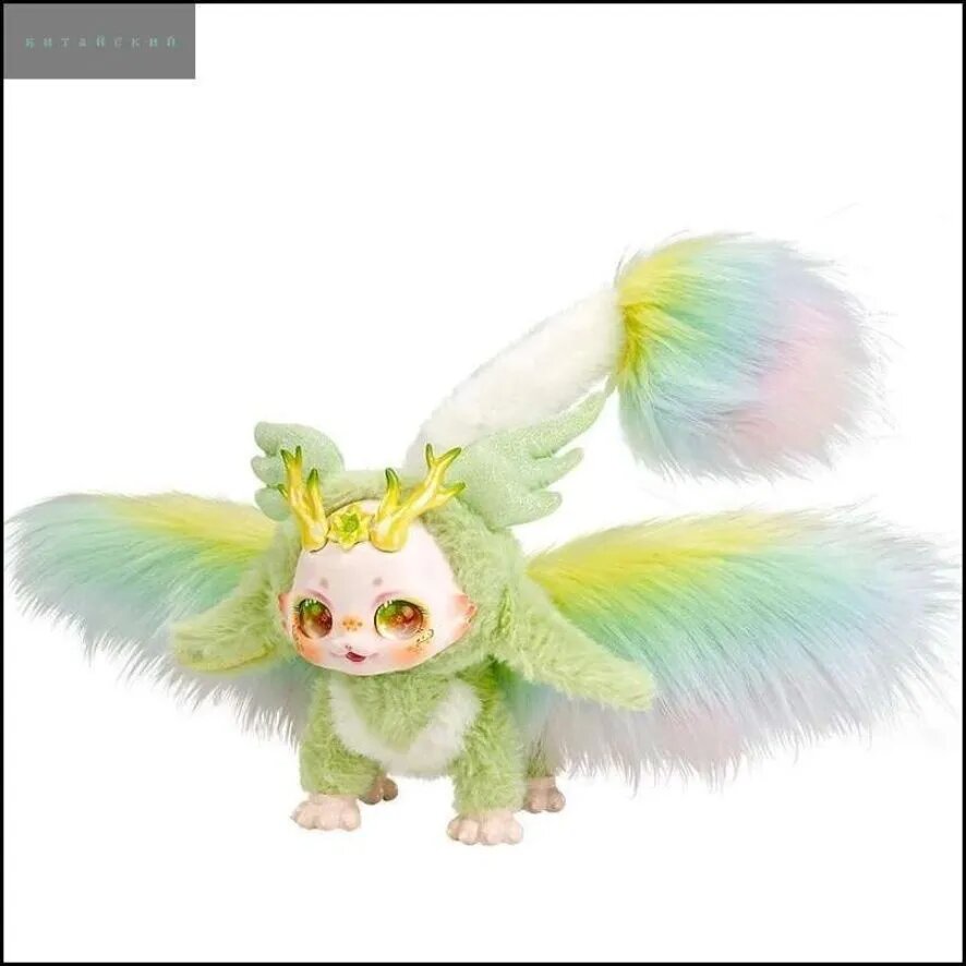 Кукла MayTree OB11/шарнирная плюшевая Dream Fairy/LIUYUN, 18 см, полиэстер