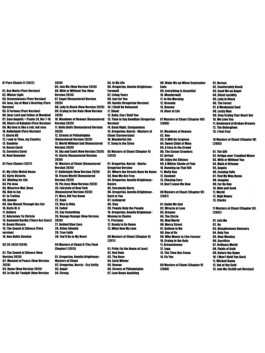 Gregorian (MP3 Флешка) — фото 1