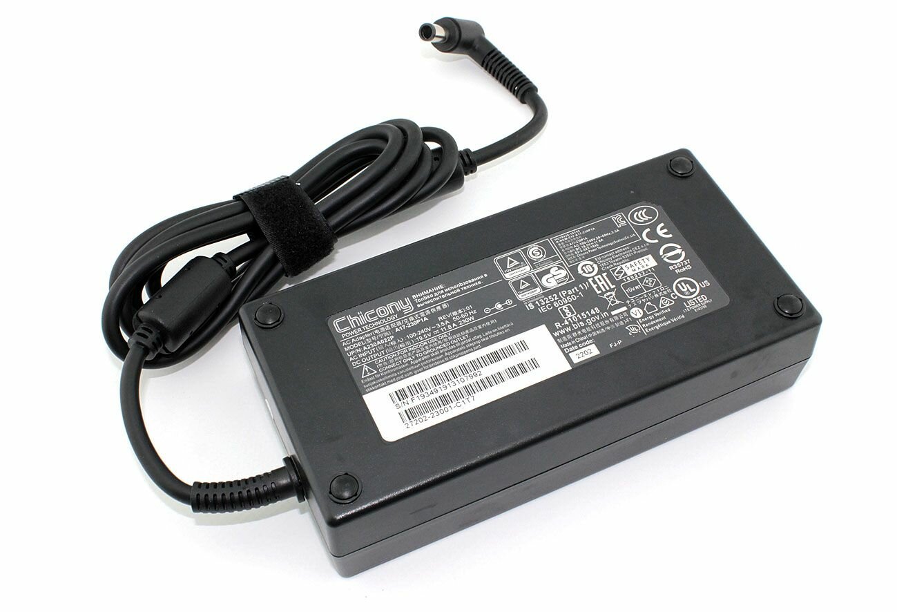Блок питания (сетевой адаптер) для ноутбуков Acer 19.5V 11.8A 230W 7.4x5.0 pin