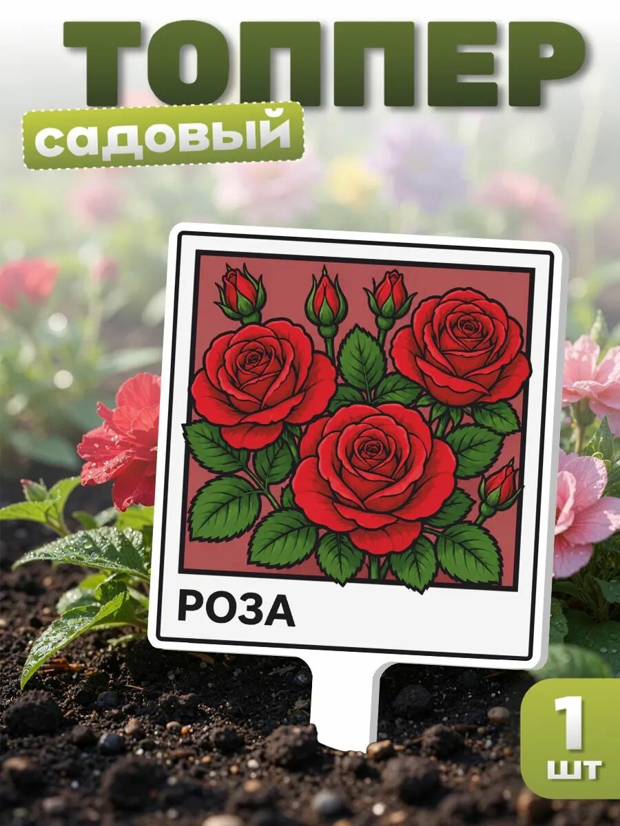 Садовые фигурки для дачи цветы Роза