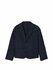 Пиджак EMPORIO ARMANI Single-breasted linen-blend blazer, размер 10 лет, синий