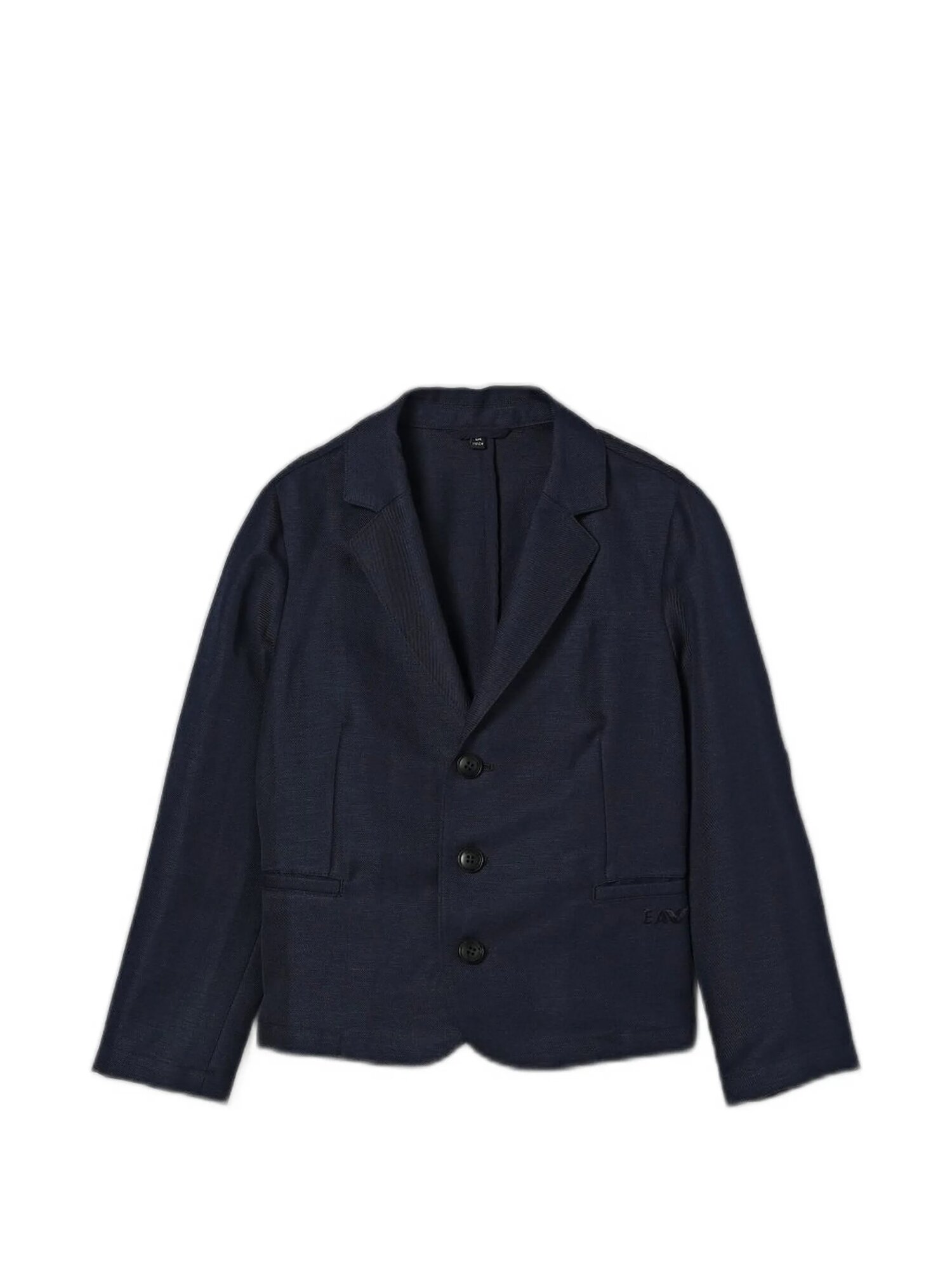 Пиджак Single-breasted linen-blend blazer