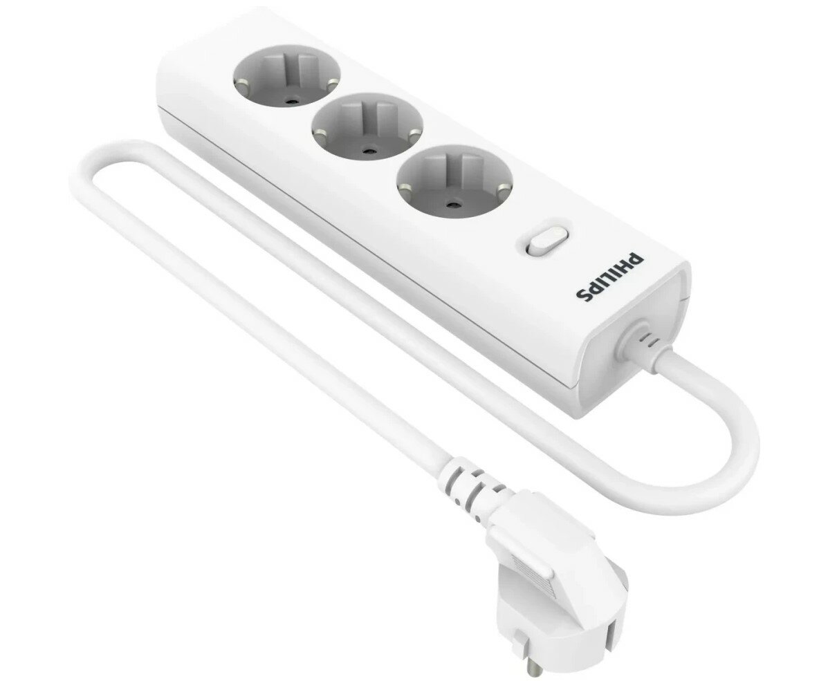 Сетевой фильтр Philips 2м, белый (CHP2135WA/51)