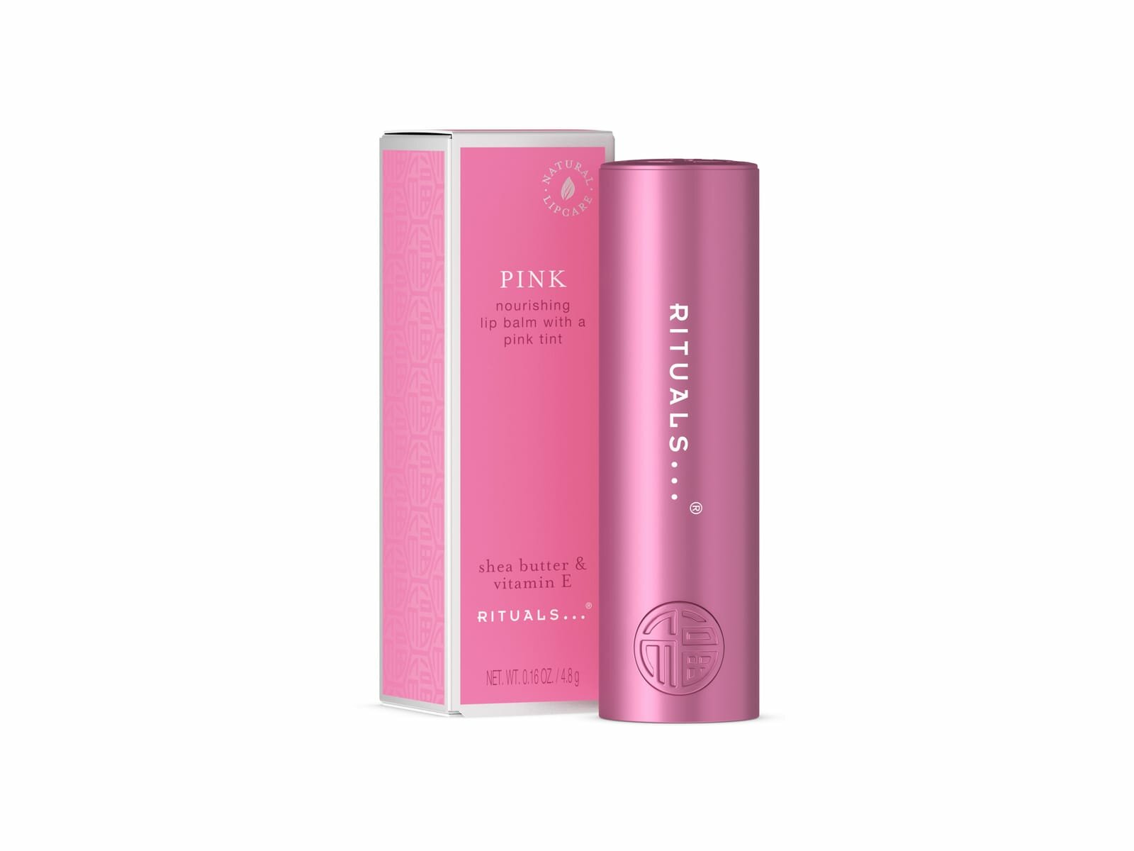 Бальзам для губ Rituals undefined Fortune Balms - Pink Бальзам для губ Масло ши (карите) и витамин E 4.8 г