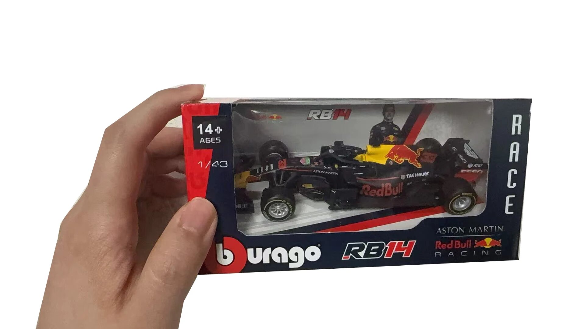Модель автомобиля Bburago Ferrari SF25 Monza 1:43 RB14-33