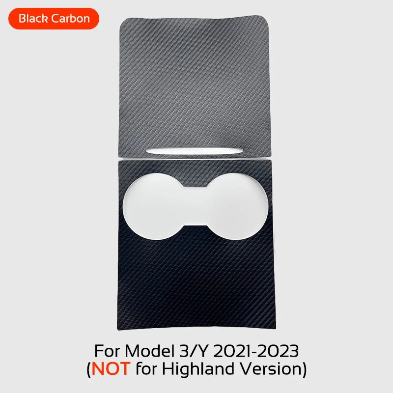 Защитная плёнка Black Carbon Tesla Model 3/Y 2021-2023