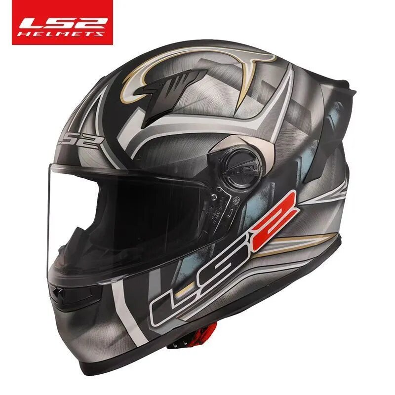 LS2 HELMETS Мотошлем, цвет: коричневый, размер: XL