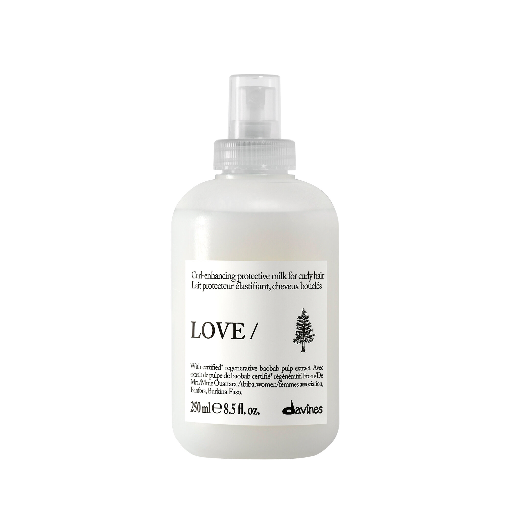 LOVE защитное молочко усиливающее завиток, DAVINES