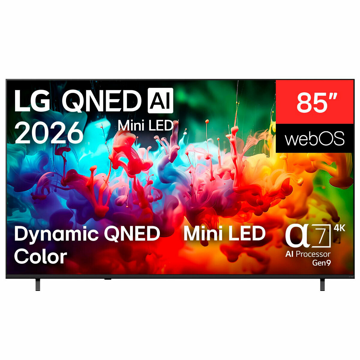 Телевизор QNED LG 85QNED70B6A, 85", 4K UHD (3840x2160), 60Гц, Черный (85QNED70B6A. ARUG)