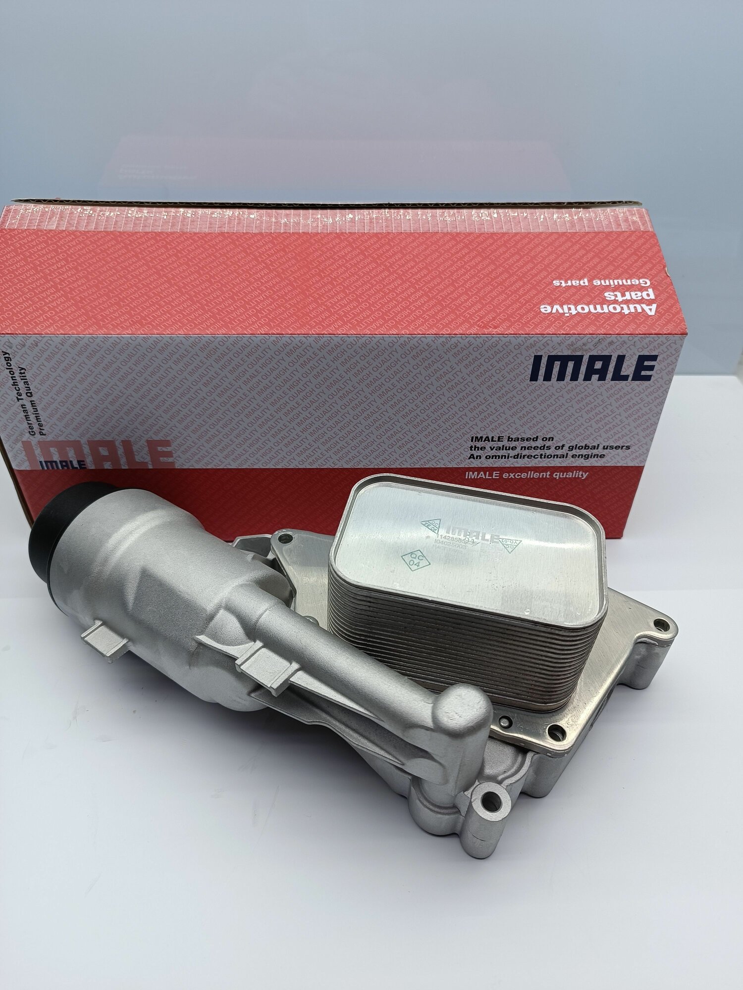 Новый корпус масляного фильтра (алюминиевый) BMW B47 B48 IMALE/IMLENG I04025003 11428585235