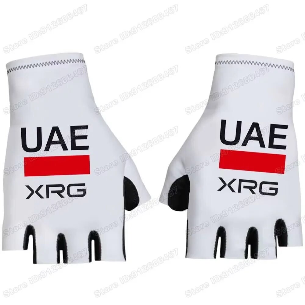Велосипедные перчатки UAE Team World Champion 2026 Белый, XL, 15